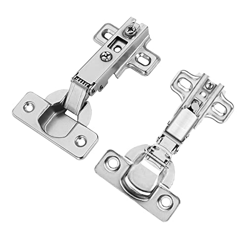 CVIUYO 4 Pack Cabinet Hinges with Screws, Kitchen Door Cupboard ...