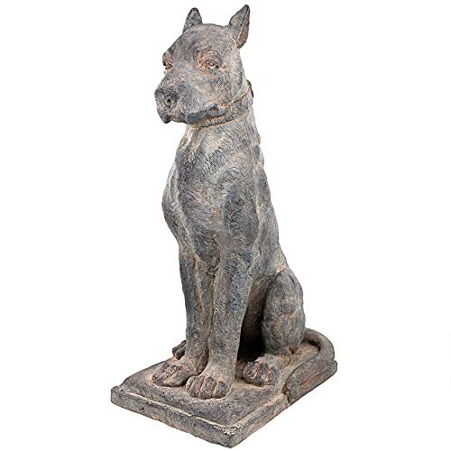 Design Toscano The Great Dane Sentinel Quiet Strength Dog Statue: Each ...