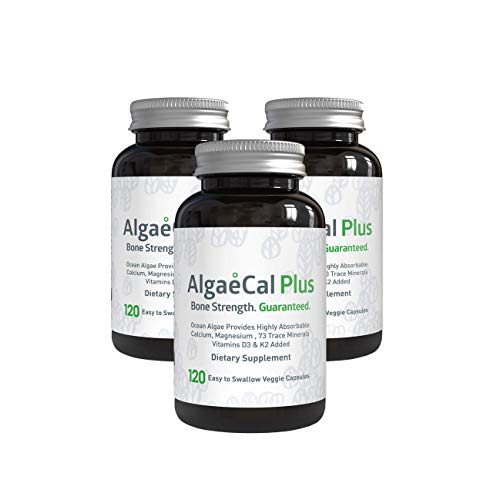 AlgaeCal Plus, Natural Calcium Supplement, Derived from Ocean Algae ...