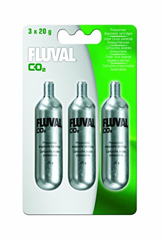 Fluval Mini Pressurized CO2 Cartridges, CO2 Supplement for Planted ...