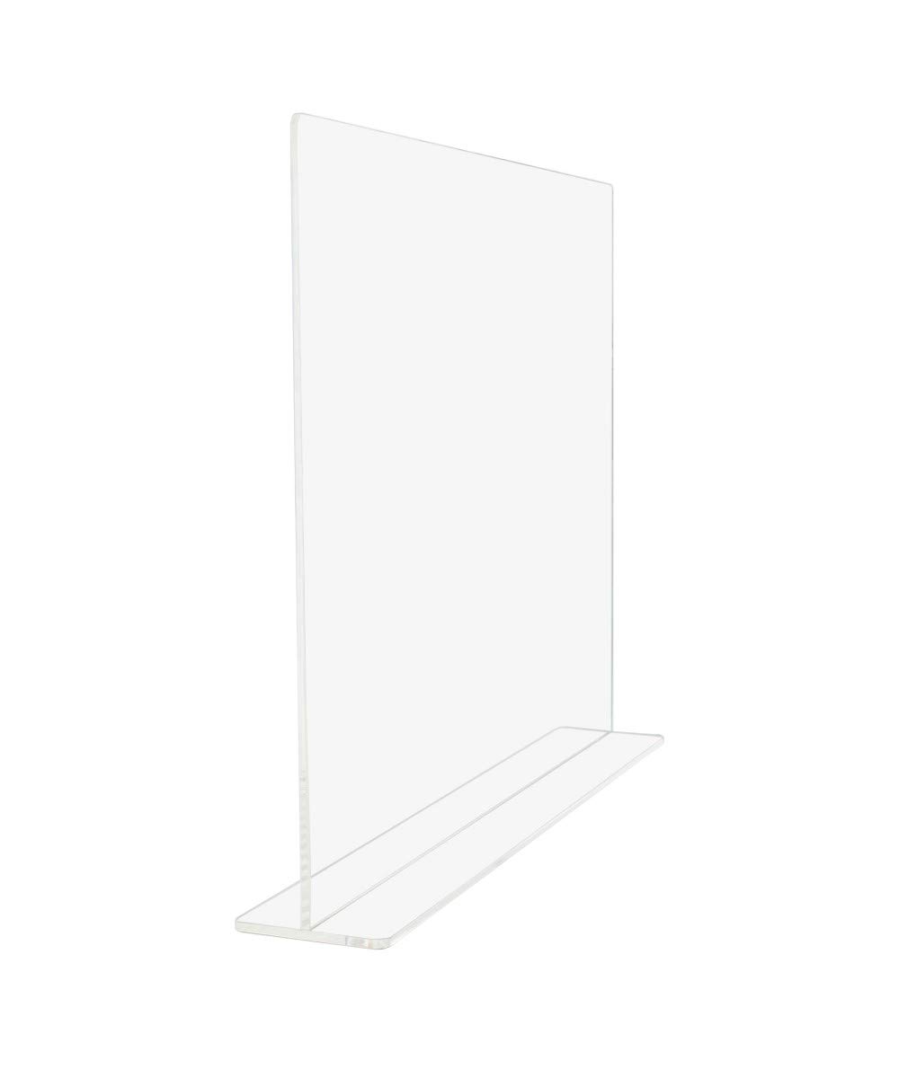 SOURCEONE.ORG Premium Clear Acrylic Splash Guard Counter Top Protector ...