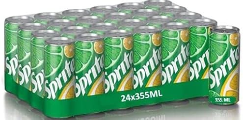 Sprite Regular Carbonated Soft Drink, Cans, 24 x 355ML price in Saudi ...