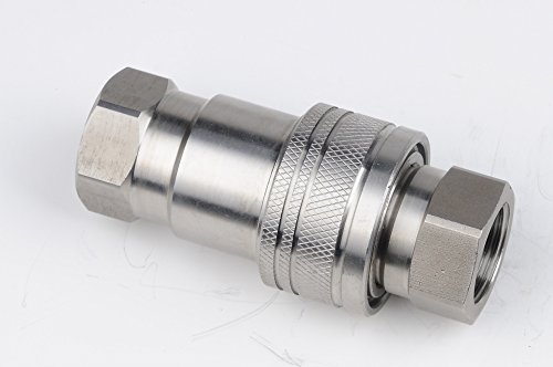 Stainless Steel Quick Disconnect Set Male/Female Coupler NPT Thread SS ...