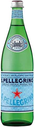 San Pellegrino Sparkling Natural Mineral Water Glass Bottle, 12 X 750 ml - Pack of 1 price in ...