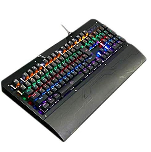 K26 104 Keys Mechanical Gaming Keyboard Keypad Key Board Pad with 8 ...