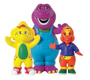 Barney - Collectables In Tube - Barney, Riff, BJ: Amazon.co.uk: Toys ...