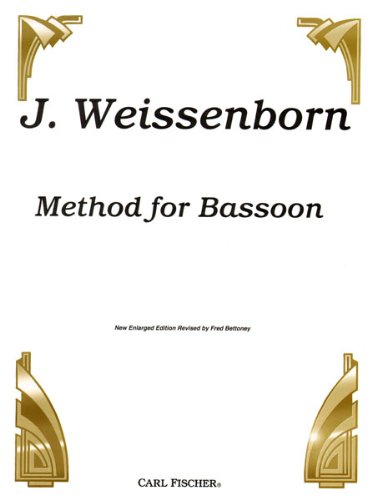 CU96 - Weissenborn Method for Bassoon New Enlarged Edition (BASSON ...