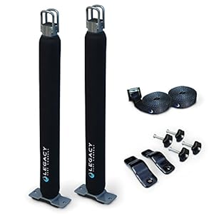 Legacy Kayak Upright Car Roof Bars 50cm Padded: Amazon.co.uk: Sports ...