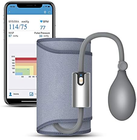 Wireless Bluetooth Upper Arm Blood Pressure Monitor W/Free Professional ...
