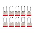 Beisen Hardware (TM) Padlock Box of 10!!! Long Shackle (1 7/8 ...