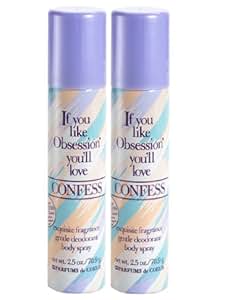 Amazon.com : CONFESS BODY SPRAY- PACK OF 2 : Beauty