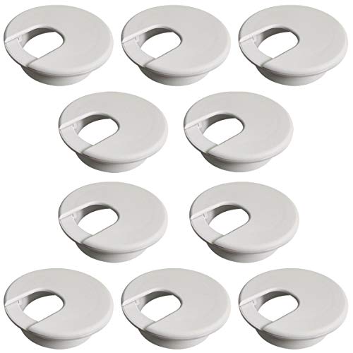 Desk Grommet Plastic Desk Hole Covers 2 Inch White Grommets Table ...