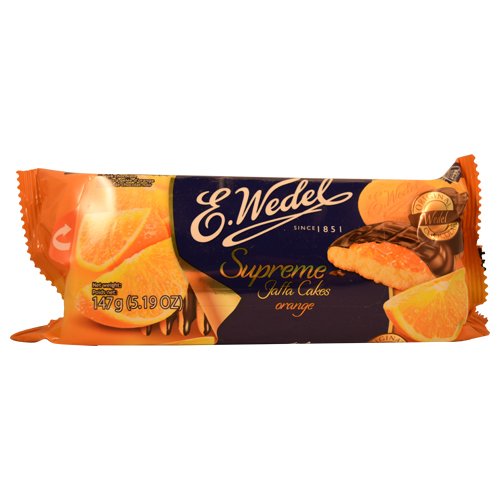 Amazon.com : E. Wedel Supreme Jaffa Cakes Raspberry 147g : Grocery ...
