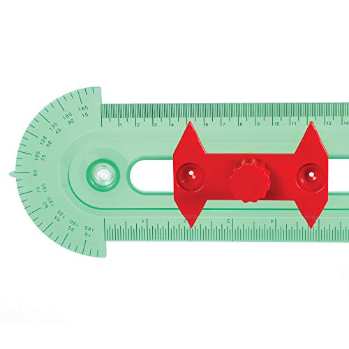 Learning Resources Bullseye Demonstration Compass, Dual-Scale Ruler ...