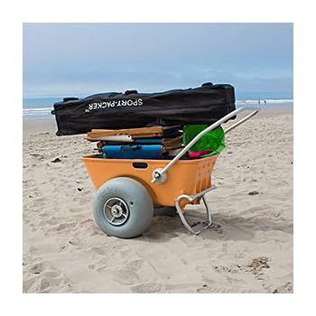Amazon.com: Wheeleez Heavy Duty Beach Cart: Sports & Outdoors