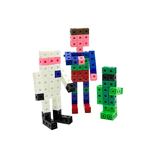 Hand2mind Snap Cubes Math Linking Cubes Plastic Cubes Snap Blocks Color Sorting Connecting