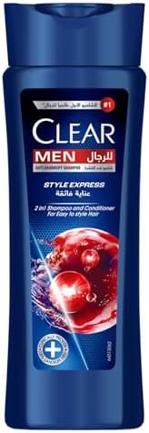 CLEAR MEN 2in1 Shampoo & conditioner for men, anti dandruff shampoo ...