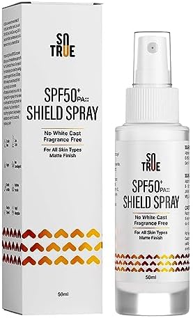 Sotrue SPF50+ Shield Spray Face & Body Fluid Sunscreen | Water ...