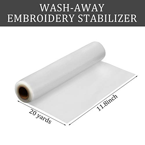 Wash Away Embroidery Stabilizer Water Soluble Stabilizer for Embroidery ...