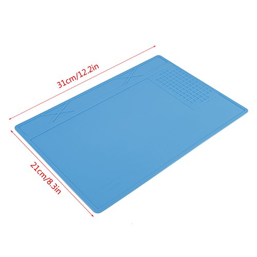Soldering Mat,Heat Resistant Soldering Silicone Mat Repair Insulation ...