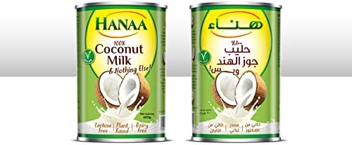Hanaa Coconut Milk, 400 ml price in Saudi Arabia | Amazon Saudi Arabia ...