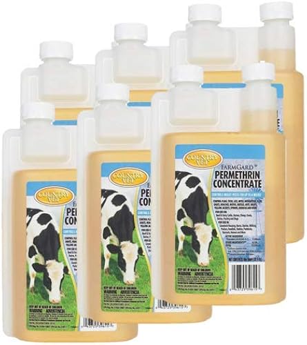 Country Vet Farmgard Permethrin Concentrate - 1 Quart (Case of 6 ...