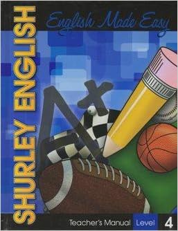 Shurley English English Made Easy, Teacher's Manual, Level 4: Brenda ...