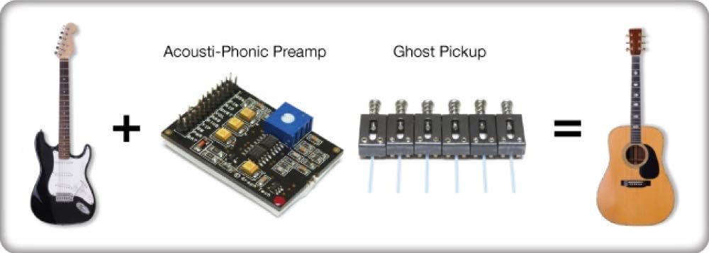 GRAPHTECH GHOST – ACOUSTI-PHONIC PREAMP KIT – BigaMart