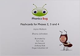 Phonics Bug Flashcards Phases 2 3 & 4: Amazon.co.uk: Watson, Joyce ...