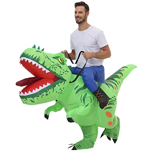 Dinosaur Costumes for Adults ,Inflatable Costume Adult,Funny Halloween Costumes for Men/Women ...