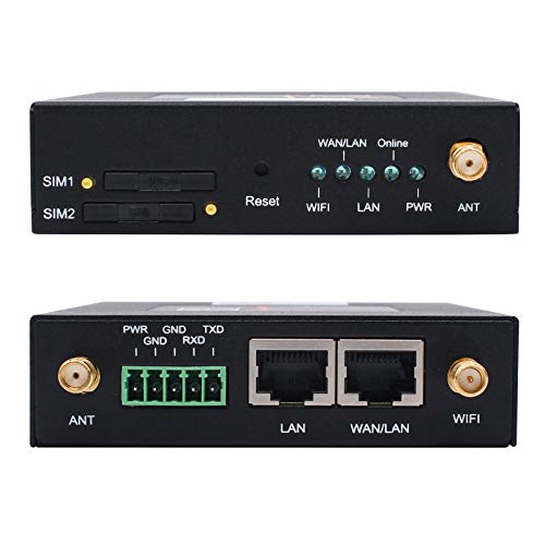 4G VPN Router, Industrial Dual Sim 4G LTE WiFi Router 3G/4G Yeacomm ...