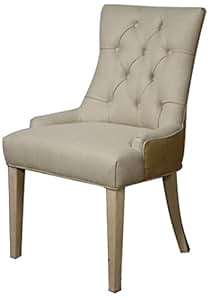 Amazon.com - New Pacific Direct 358336-SAB Nicole Fabric Dining Chair ...