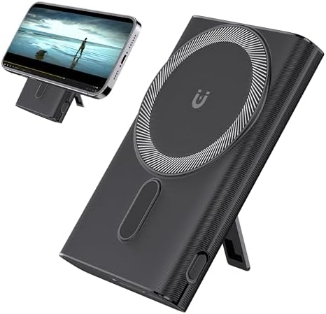 Power Bank, Magnetic Wireless 10000mAh Fast Charging Portable Charger ...