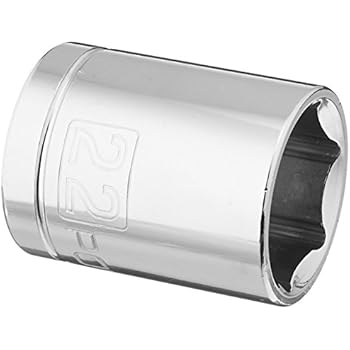 Amazon.com: Powerbuilt 940100 1/2" Dr. 6 Pt. Metric Standard Socket ...