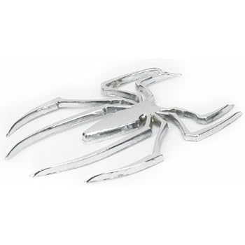 Amazon.com: 3d Spider Car Chrome Emblems Badges Sticker Silvery: Automotive