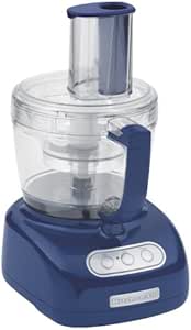 Amazon.com: KitchenAid KFP750BU 700-Watt 12-Cup Food Processor, Cobalt ...