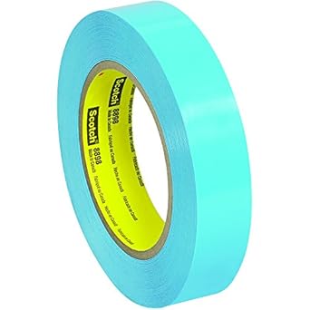 3M 8898 Tensilized Poly Strapping Tape, 1" x 60 yd.: Amazon.com ...