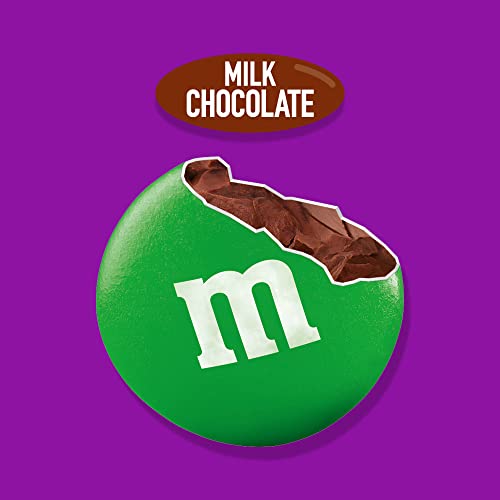 M&M's Limited Edition Milk Chocolate Candy featuring Purple Candy, Party Size 38 oz Bulk ...