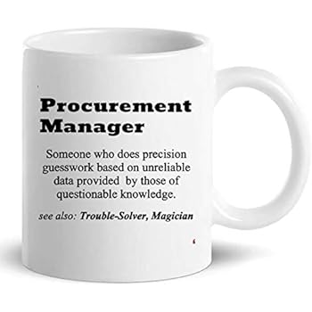 Amazon.com: Funny Cute Gag Gifts for Procurement Manager - Procurements ...