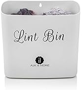 Amazon.com: A.J.A. & MORE Magnetic Lint Bin for Laundry Room | Wall ...