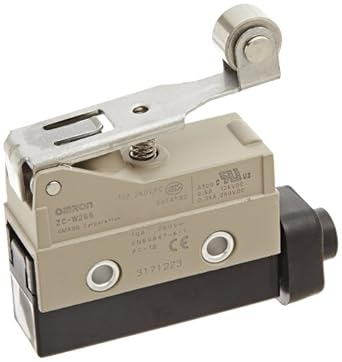 Omron ZC-W255 Minature Enclosed Limit Switch, Short Hinge Roller Lever: Electronic Component ...
