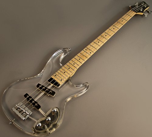 Amazon.com: NEW ACRYLIC ICE SEE THRU LUCITE CRYSTAL CLEAR ELECTRIC BASS ...