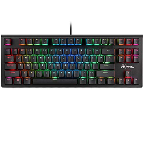 RK87 Pro RGB Mechanical Keyboard, Wired/Wireless Bluetooth 87 Keys ...
