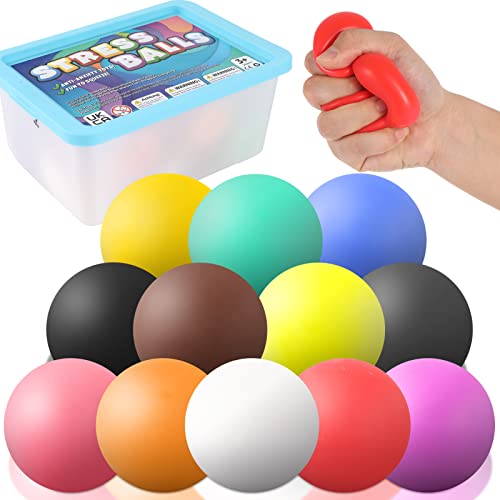 Sensory Stress Ball Set 12 Pack, Sensory Toy for Kids, Nee Doh Stress ...