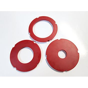 Amazon.com: Router Table Insert Rings 3" Diameter Fits Many Sears ...