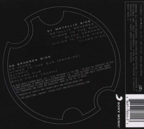 Disco de The Orb: «Metallic Spheres»