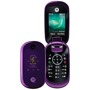 Amethyst / Purple Motorola U9 MOTO PEBL FLIP Mobile: Amazon.co.uk ...