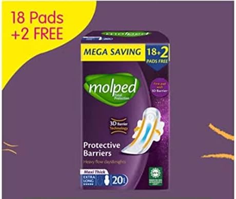 سعر Molped Total Protection Extra Long - Maxi Thick Extra Long 20 pads ...