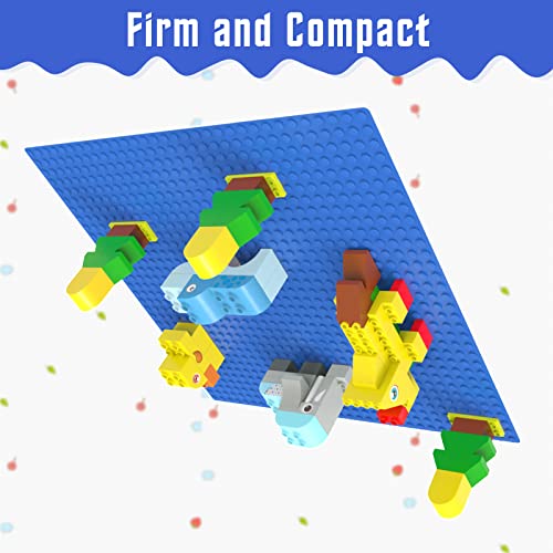 GUDI Classic Baseplate for Building Blocks, Creative Baseplate 10”x 10 ...