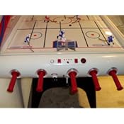 Amazon.com : Carrom 455.00 Elite Stick Hockey Table : Air Hockey ...